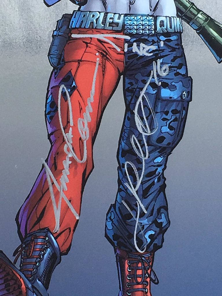 Harley-Quinn-Foil-SIGNED-Detail-Brooklyn-Comic-Shop-Joshua-Stulman ...