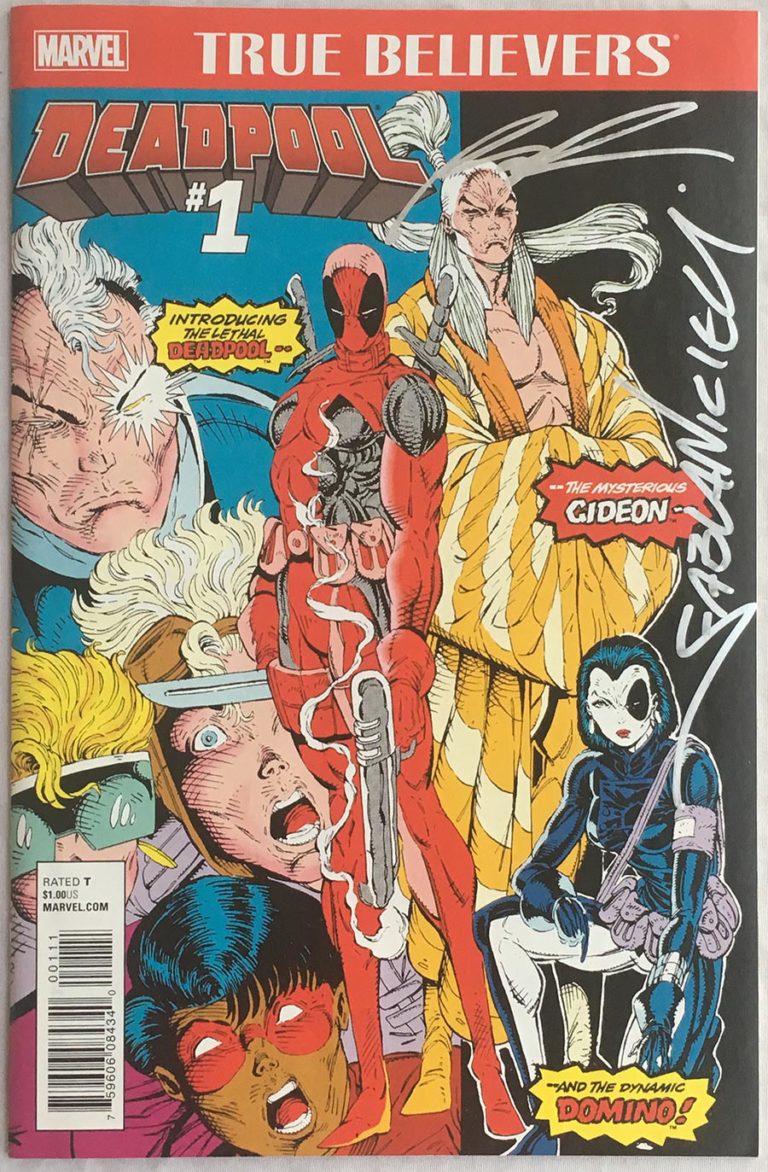 Deadpool Original Art by Rob Liefeld - Brooklyn Comic Shop