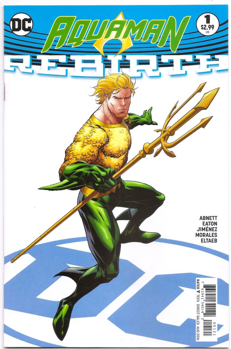 Aquaman: Rebirth # 1 Variant Cover - Brooklyn Comic Shop