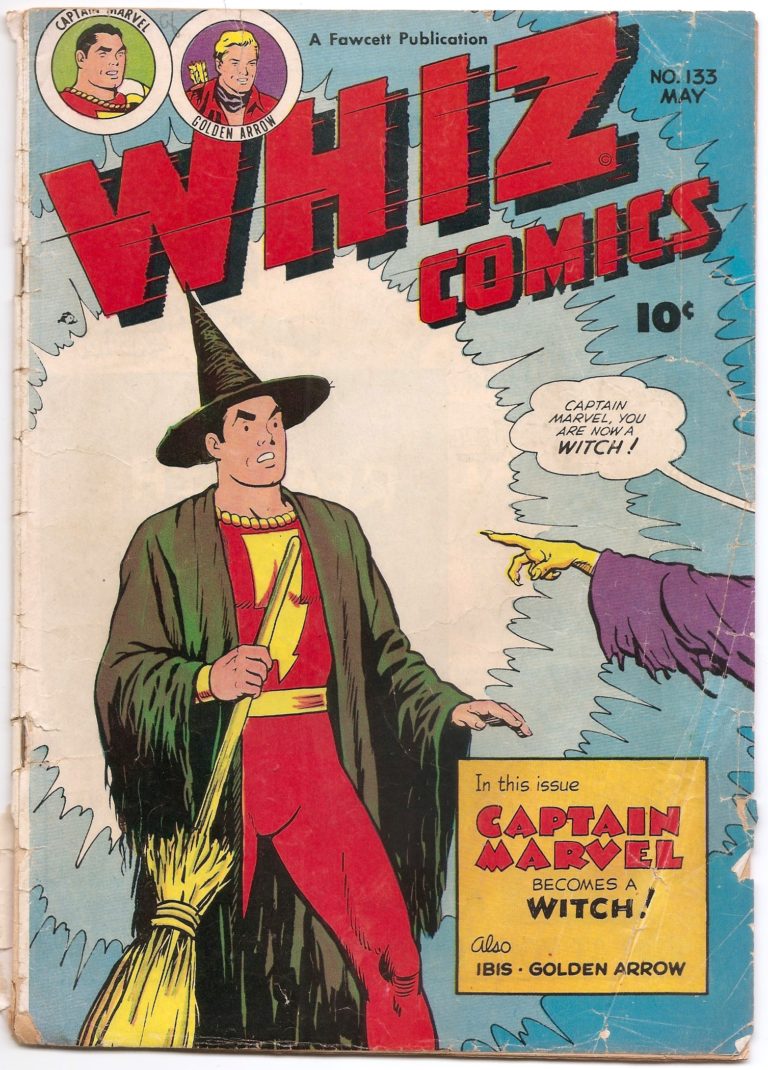 Whiz Comics # 133 (May 1951) Captain Marvel Shazam - Brooklyn Comic Shop