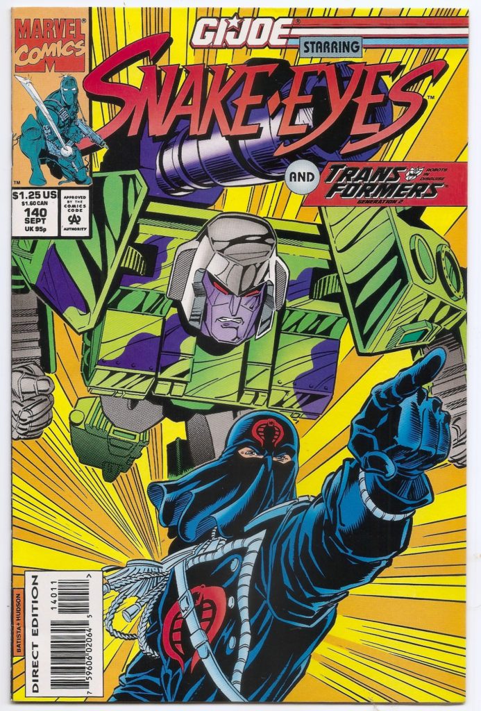 G.I. Joe # 140 Transformers Gen 2 Team-Up - Brooklyn Comic Shop