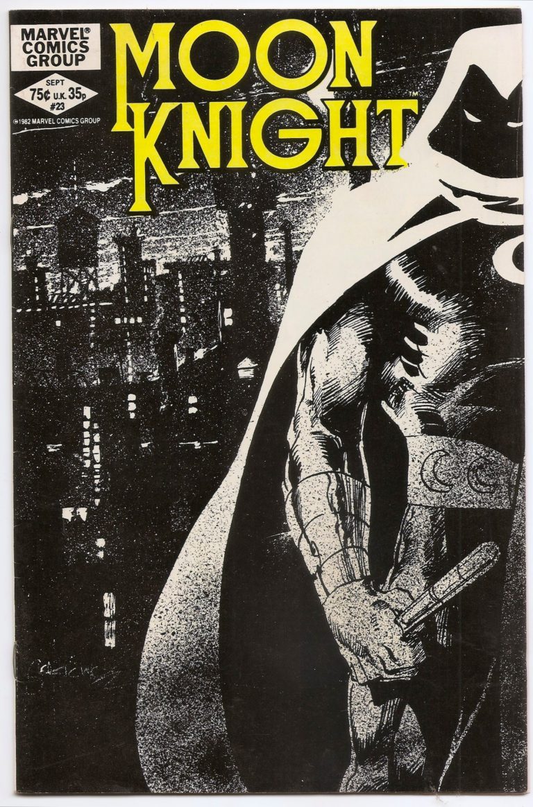 Moon Knight # 23 Classic Sienkiewicz Cover - Brooklyn Comic Shop