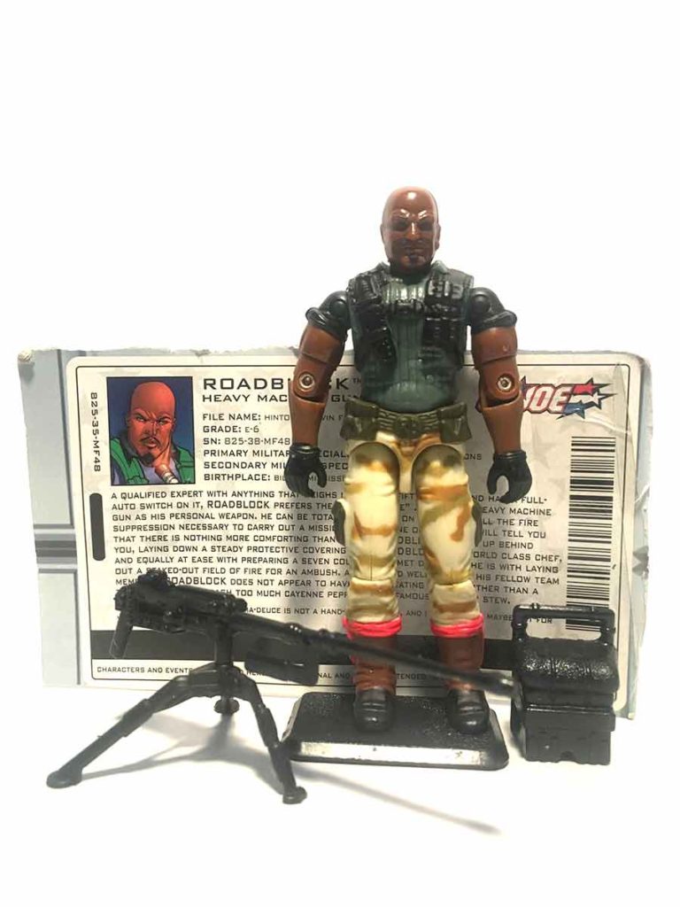 GI JOE ROADBLOCK V13 ANTI-VENOM TASK FORCE TRU EXCLUSIVE W/ ORIGINAL ...