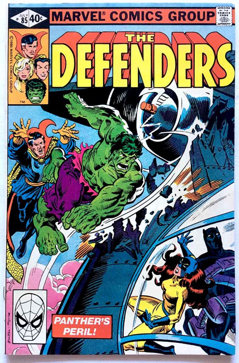 DEFENDERS # 85 1st Fight Black Panther vs Namor (Part 2) - Brooklyn ...